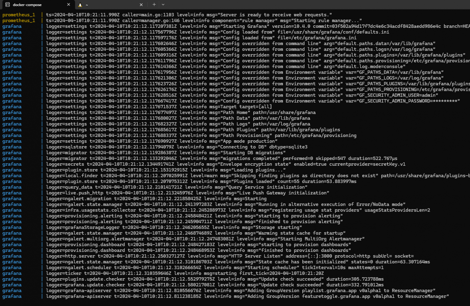 Prometheus And Grafana Installation Using Docker Compose Selftuts