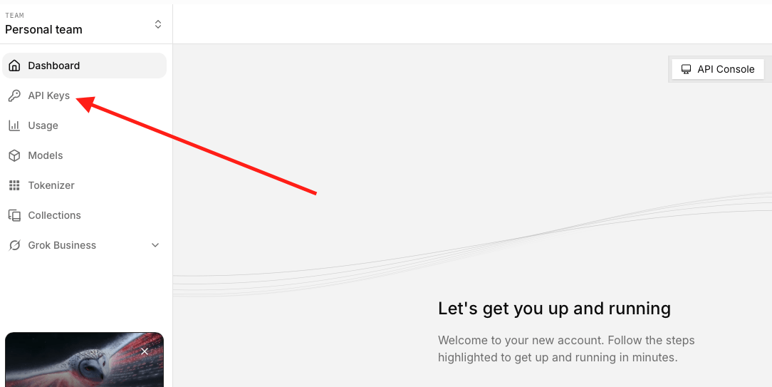 How to Create a Grok (xAI) API Key - Selftuts